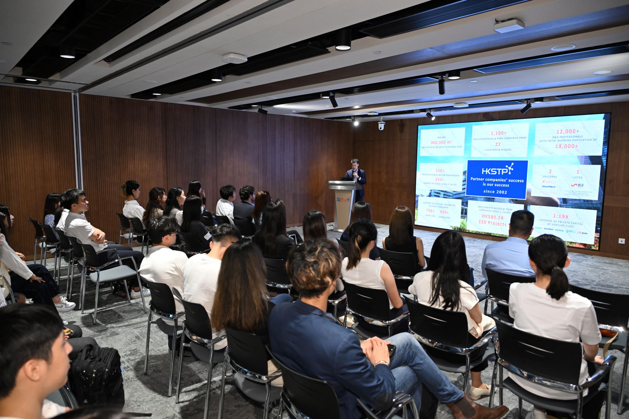 Summer Internship Program 2023: Visit to Research Centers under InnoHK at HKSTP | HKLSS